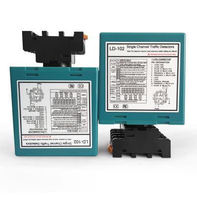China Vehicle Loop Detector Single Channel And Two Channel With Direction Detection Function for sale