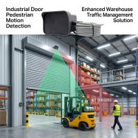 China RVP42-7M 24GHz Doppler Radar Motion Sensor Forklift Pedestrian Detection IP65 for Industrial Door for sale