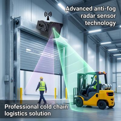 China RVP42-7BW Cold Chain Logistics Radar Sensor Anti-Fog for Freezer Warehouse Automatic Door for sale