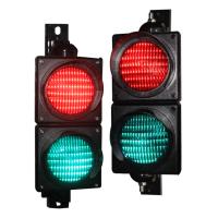 China JUTAI JD112HF-C 100mm Red and Green LED Traffic Signal Light with IP65 Protection for Parking Barrier Gates for sale