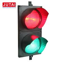 China JUTAI JD112HF-C 100mm Red and Green LED Traffic Signal Light with IP65 Protection for Parking Barrier Gates for sale