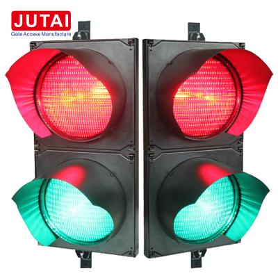 China JUTAI JD112HF-C 100mm Red and Green LED Traffic Signal Light with IP65 Protection for Parking Barrier Gates and Vehicle Access Control for sale