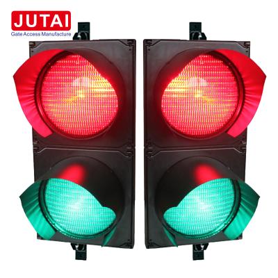 China JUTAI JD112HF-C 100mm Red and Green LED Traffic Signal Light with IP65 Protection for Parking Barrier Gates for sale