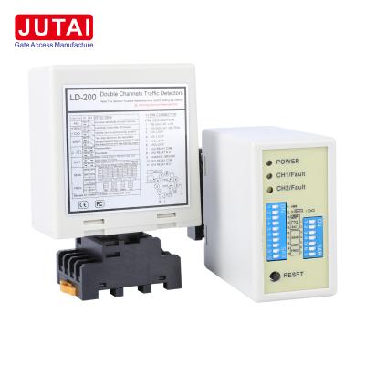 China LD-200 Dual Channel Vehicle Loop Detector with Direction Detection for Parking Barrier Gate Access Control for sale