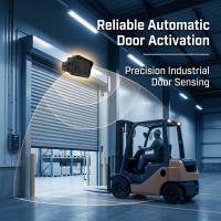China IP65 Protected Microwave Motion Sensor for Factory Doors Adjustable Sensitivity Long Range for sale