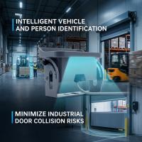 China Dual Mode Microwave Motion Detector for Industrial Garage Doors Forklift People Detection for sale
