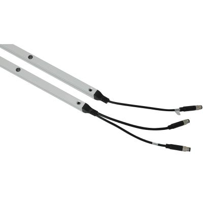 China CG15-8L12 1500mm 8 Beam 12m Detection IP67 Industrial Door Safety Light Curtain with Infrared Safety Grid and Concealing Mode for sale
