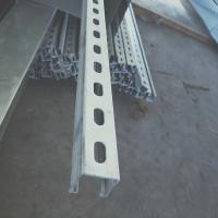 China Galvanized Slotted Channel C Section Beam With Range Of 1.5mm - 3.0mm Galv Unistrut for sale