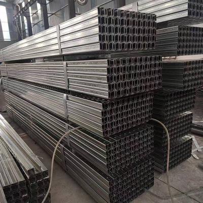 China Galvanized Strut Channel 41x41 Unistrut Seismic Bracing C Channel for sale