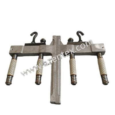 China Mink Coral Double Blanket Microfiber Plush Factory Double Needle Bar Warp Knitting Machine Hanger for sale
