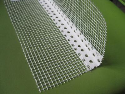 China PVC Corner Bead With Fiberglass Mesh,Plastic Angle Bead for sale