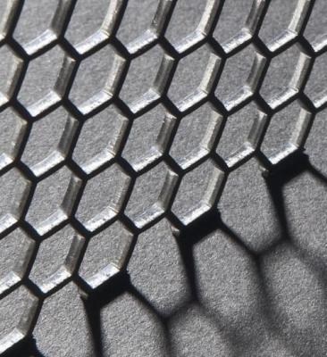 China Hexagonal Perforated Metal Mesh,Hexagonal Hole Punched Plates for Ventilation,Automotive for sale