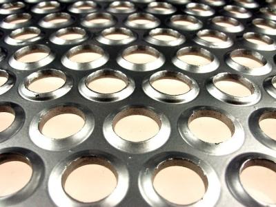 China Countersunk Perforations Plates,Embossed Holes Screen,Anti-Skid Perforated Sheets for sale