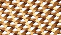 China Copper Alloy Flat Wire Woven Mesh,Decorative Square Woven for Architecture for sale