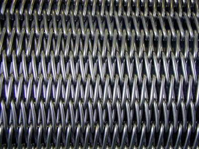 China Gratex (Improved Balanced) Weave Belting,Flattened Wire Weave Belts for sale