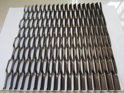 China Fluorocarbon Coating Aluminum Expanded Metal Mesh for sale