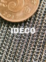 China Decorative Stainless Steel Knitted Mesh, Architectural Knit Wire Mesh, Flexible Lightweight Metal Draperies for sale