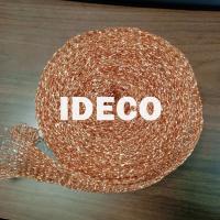 China 100% Pure Copper Knitted Wire Mesh, Soft Flat Wire Copper Knit Mesh, Copper Cleaning Mesh, Knitted Copper Wire Gauze for sale