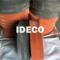 China Distillation Copper Mesh Pads, Multi-filaments Knitted Copper Wire Mesh with High Surface Area, Copper Wire Gauze for sale