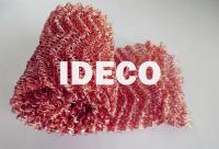China Distillation 100% Pure Copper Mesh Pads, Herringbone Ginning Knitted Wire Mesh, Crimped Copper KnitMesh for sale