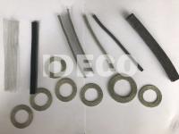 China EMI/RFI Shielding Knitted Wire Mesh Gasket, Knitmesh Strips, Knitwire Sleeves, Knit Wire Mesh Tapes for sale
