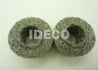 China Compressed Knitted Wire Mesh, Anti Vibration Mesh Dampers, Knitted Mesh Sleeves, Knit Wire Gaskets for sale