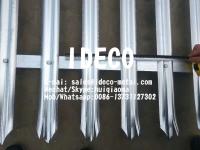 China Anti-Climb Steel Palisade Fences, Anti-Intruder Palisade Fencing System, Boundary Wall Spike Fence for sale