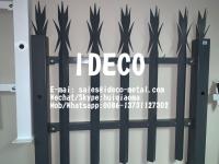 China Razor Spike Palisade Fences, Metal Palisade Fencing, High Security Anti-Climb Steel Picket Fence for sale