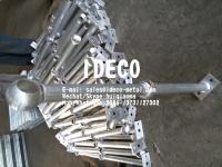 China Aluminum Ball Tube Handrails, Aluminium Ball Joint Fence Stanchions, Ball Joint Stair Hand Railings for sale