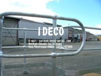 China Aluminum Ball Tube Handrails, Aluminium Ball Joint Fence Stanchions, Ball Joint Stair Hand Railings for sale