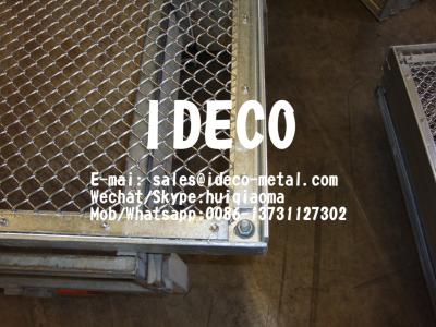 China Aluminized/Aluminum Coated Mini Mesh Chain Link Fabric, High Security Mini Chain Link Mesh Fencing Anti-Climb for sale