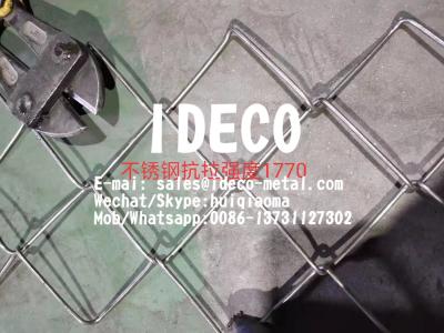 China Stainless Steel TECCO Mesh G65/3 with High Tensile Steel Wire 1770Mpa for Rockfall, Slides, Mudflows, Avalanches for sale