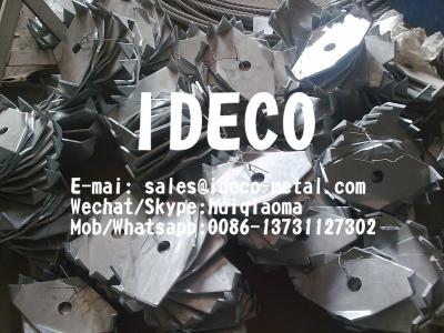 China SPIDER/TECCO Spike Plates, Soil Nails, Rock Bolts, Ground Anchors, Rockfall Tecco Mesh Stainless Steel Anchor Plates for sale