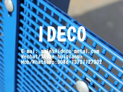 China Double Skin 358 Welded Mesh High Security Fences, HiSec Dual Skin 358 Mesh Fencing, Securi-Mesh Plus for sale