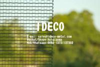 China Cubist Mesh Creative Woven for Architecture, Decorative Flat Wire Mesh Belt, Flexible Honeycomb Mesh for sale