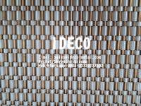 China Opaque Architectural Wire Mesh Fabric, Channel Mesh Decorative Woven Metal, Elevator Cab Interior Wall Cladding for sale