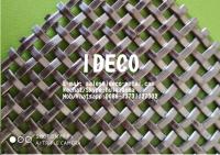 China Architectural Wire Mesh, Ornamental Metal Woven Mesh, Decorative Woven Wire Mesh Cabinet Door Inserts for sale