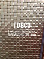 China Architectural Wire Mesh for Elevator, Flat Wire Woven Art Mesh, Decorative Metal Mesh for Wall Claddings for sale