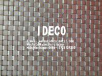 China Architectural Wire Mesh for Elevator, Flat Wire Woven Art Mesh, Decorative Metal Mesh for Wall Claddings for sale