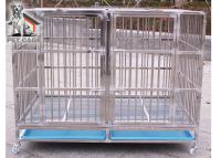 China Largeandmedium-sized Stainless Steel Dog Cages for sale