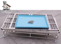 China Largeandmedium-sized Stainless Steel Dog Cages for sale