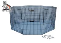 China Black Metal Indoor/Outdoor Exercise Pen for sale