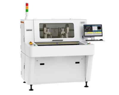 China Genitec Offline Twin Spind Router Machine PCB Router Machine with Dual Tables for SMT GAM330D for sale