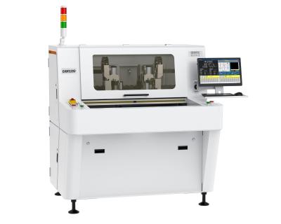 China Genitec Twin Spind Offline Router Machine With Dual Worktables High Efficiency Separator GAM320D for sale