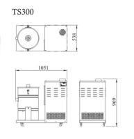 China IP54 Upper PCBA Dust Collector For PCB Depaneling Router Machine for sale