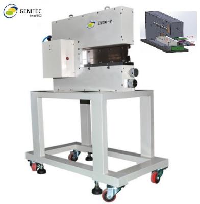 China Genitec Linear Blade V-Groove Cutting Mahicne PCB/LED Alluminum/Copper Depanel Cutting Machine ZM30-P for sale