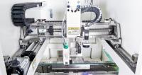 China 1000mm/s AC220V Glue Dispenser Machine 95psi With Single Double Track for sale