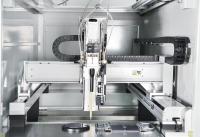 China PLC Display Vacuum Defoaming Glue Dispenser Machine With MES Interface for sale