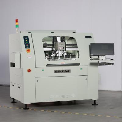 China Genitec PCB Router Machine Dual Worktables PCB Depaneling Router for SMT GAM330AT for sale