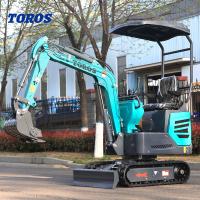 China 1.2 Tonne Household Mini Excavator Machine for sale